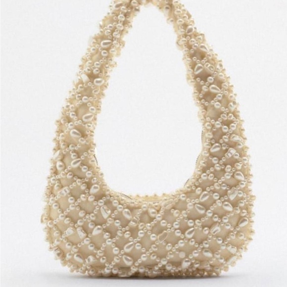 Zara Bags Zara Pearl Bag Poshmark